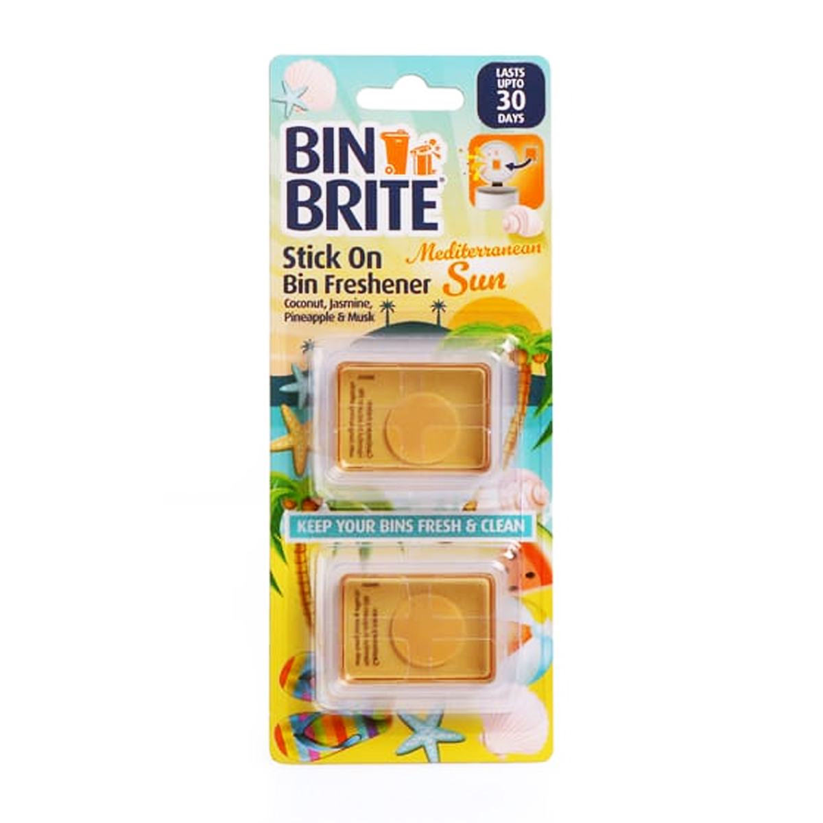 Освежитель мусорных баков Bin Brite Stick on bin freshener ...